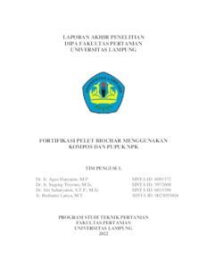 University of Lampung | LPPM-UNILA Institutional Repository (LPPM-UNILA-IR)